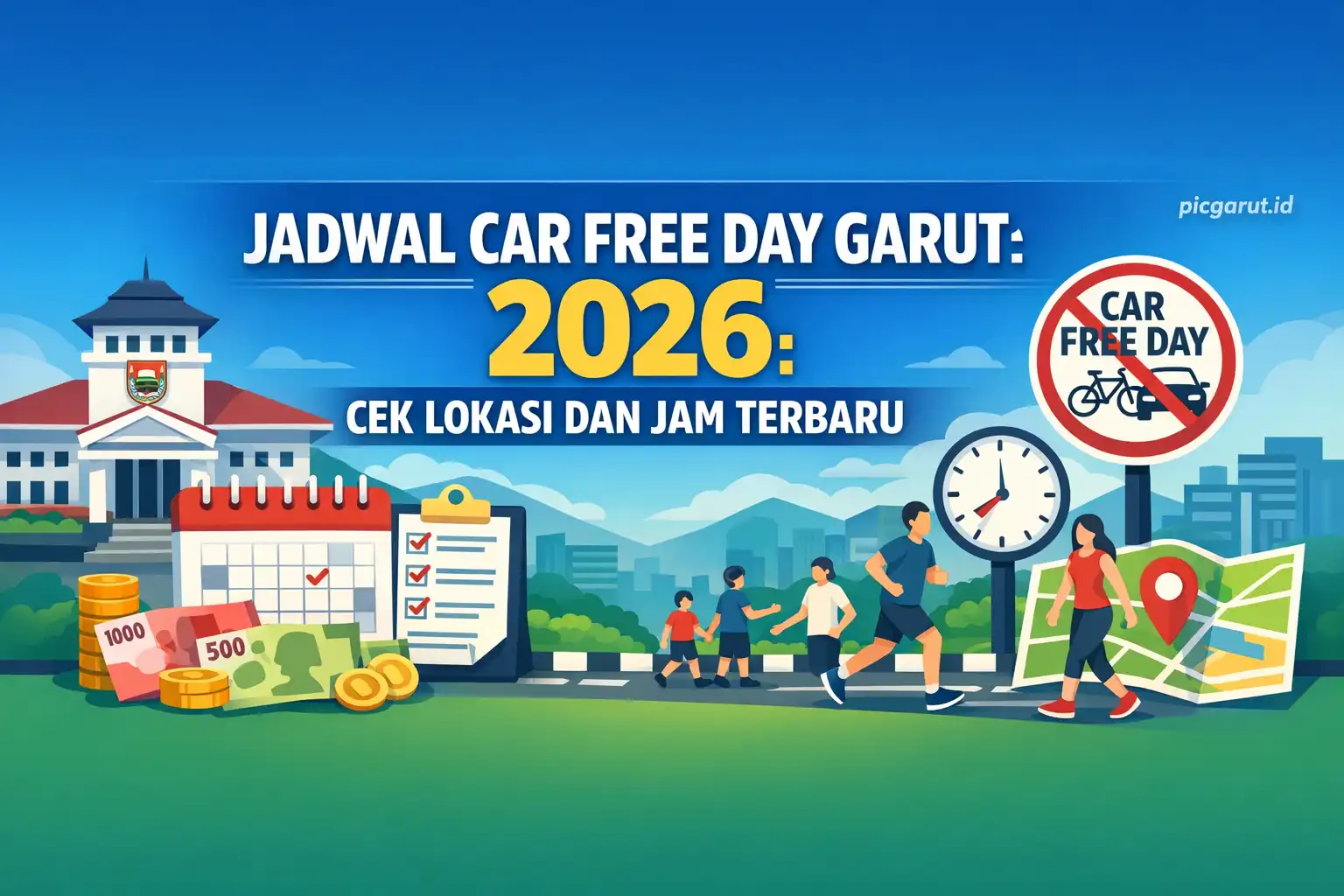 Jadwal Car Free Day Garut 2026: Cek Lokasi dan Jam Terbaru - PIC GARUT